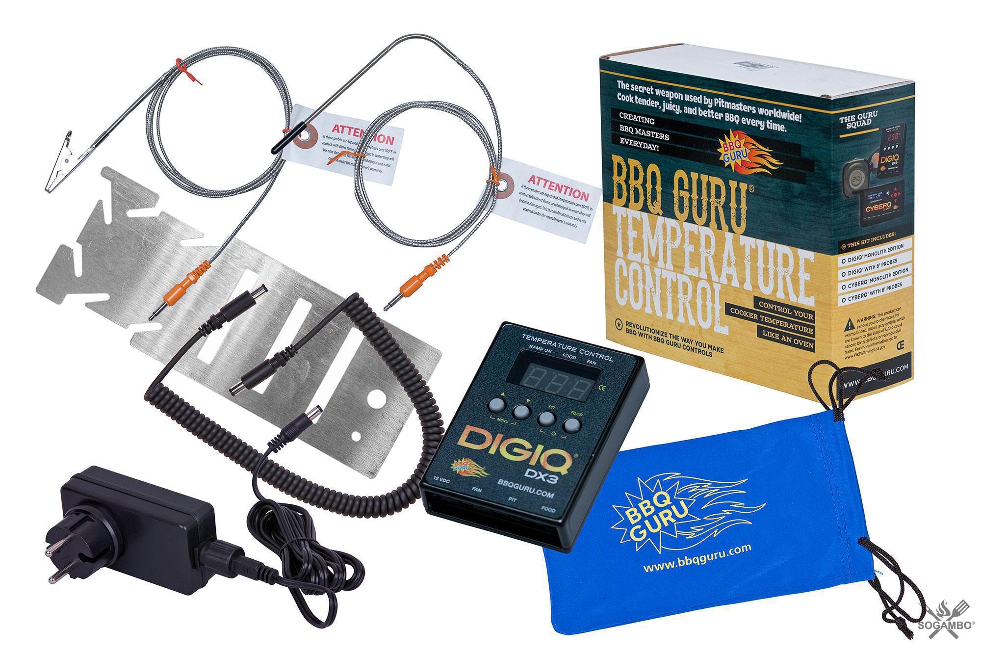 SOGAMBO DigiQ DX3 BBQ Universal Set EU, 319,90